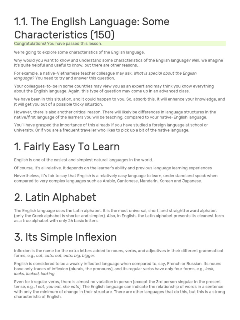 Module 1 | PDF | English As A Second Or Foreign Language | Second Language Acquisition