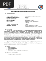 A Activity Design Katipunan NG Kabataan General Assembly I. Background ...