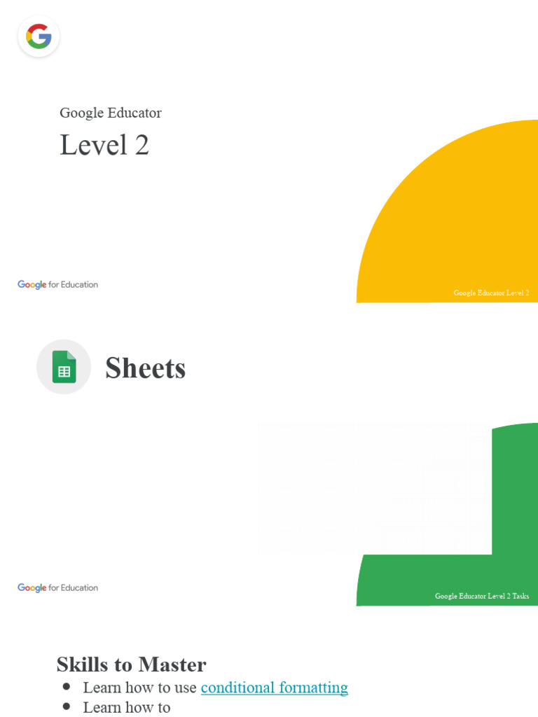 Google Educator - Sheets | PDF | Information Technology | Computing