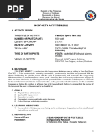 Sportsfest Program | PDF | Team Sports | Entertainment