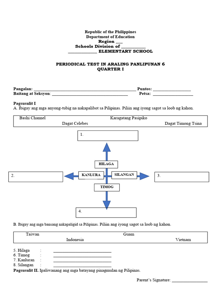 Grade 5 Q1 AP | PDF