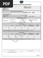WOQOD Diesel Tank Setup Requirements | PDF