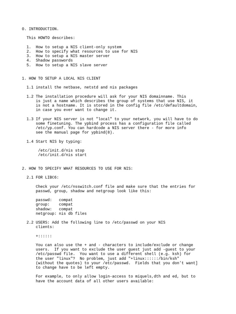 Nis How To | PDF | Utility Software | Computing