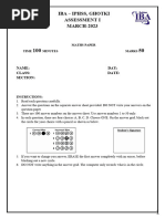 MCQ Answer Sheet Template PDF | PDF