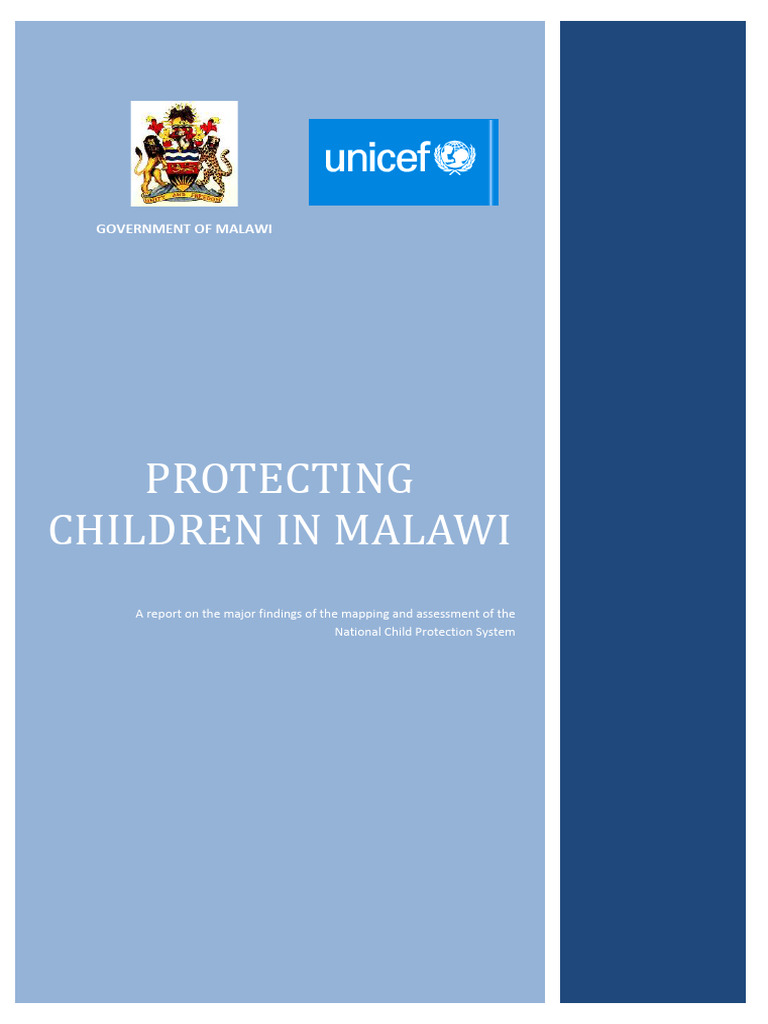 Protecting Children in Malawi - A Report On The Major Findings of The ...