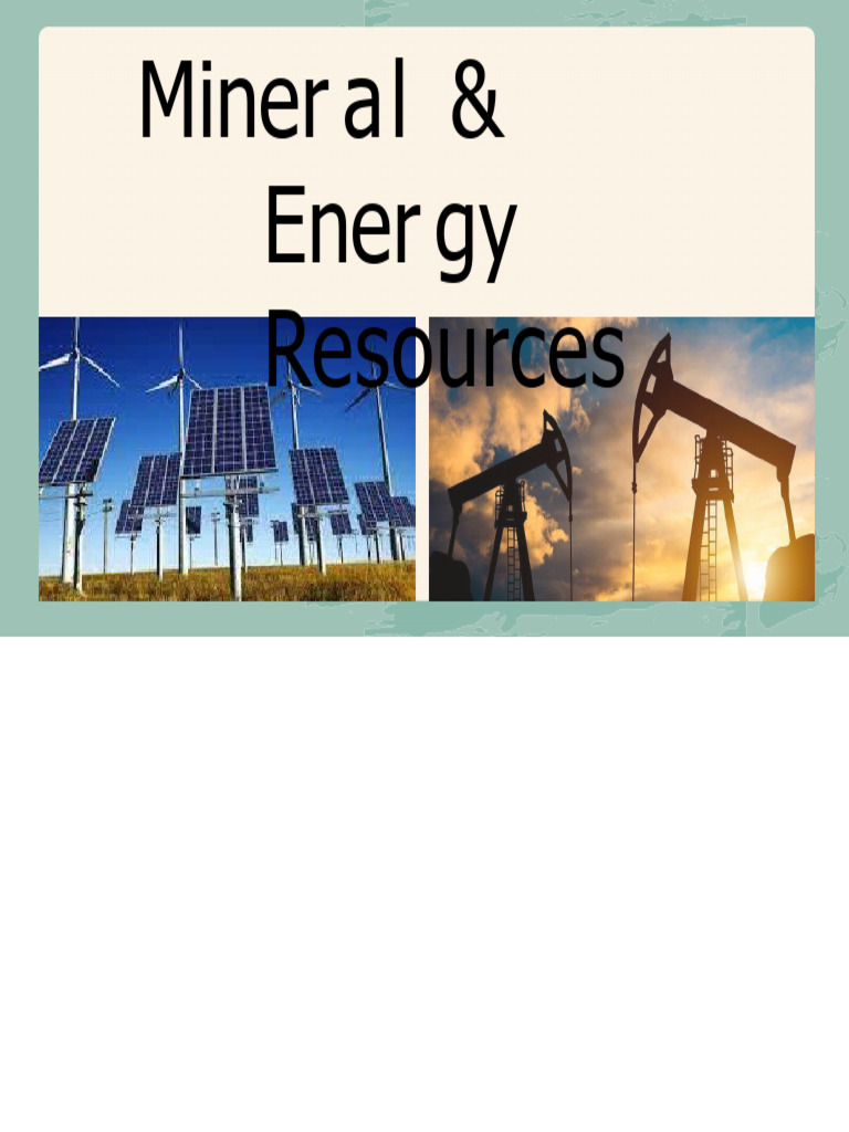 Project Presentation | PDF | Rock (Geology) | Minerals