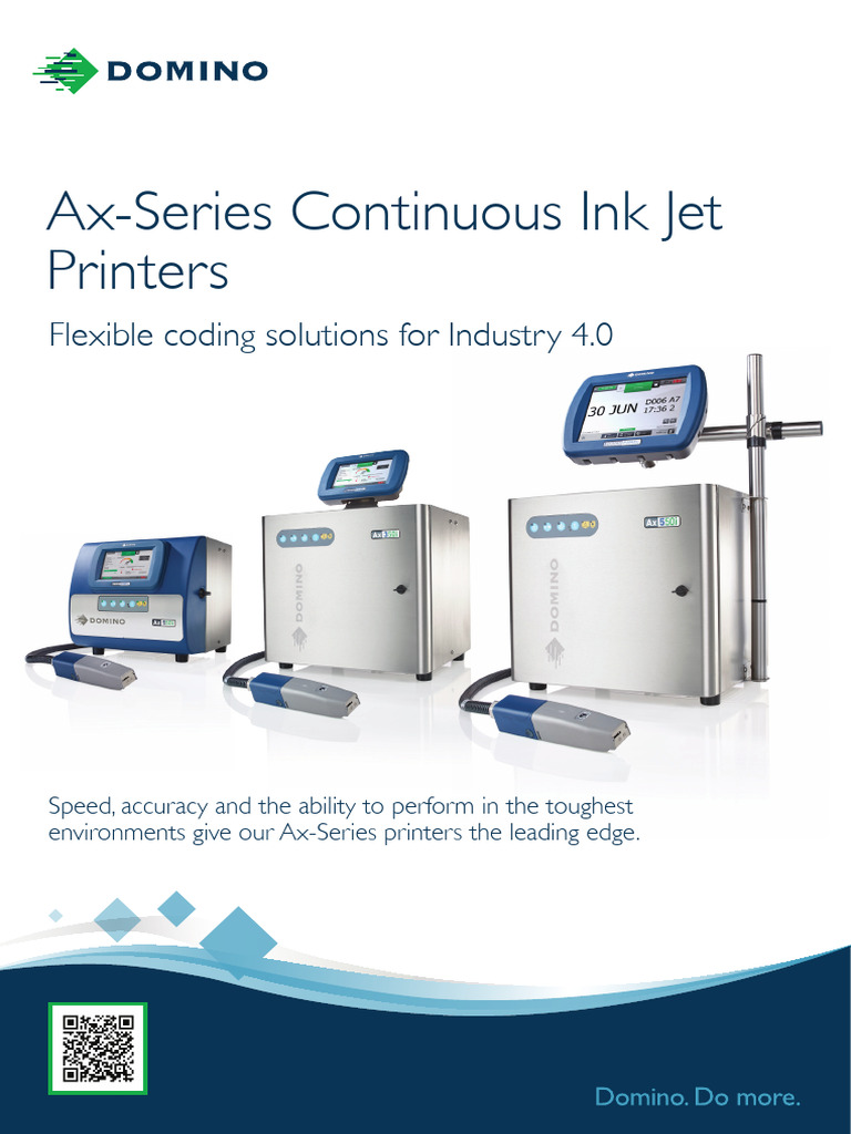 Ax-Series Industrial Inkjet Solutions | PDF | Printer (Computing ...