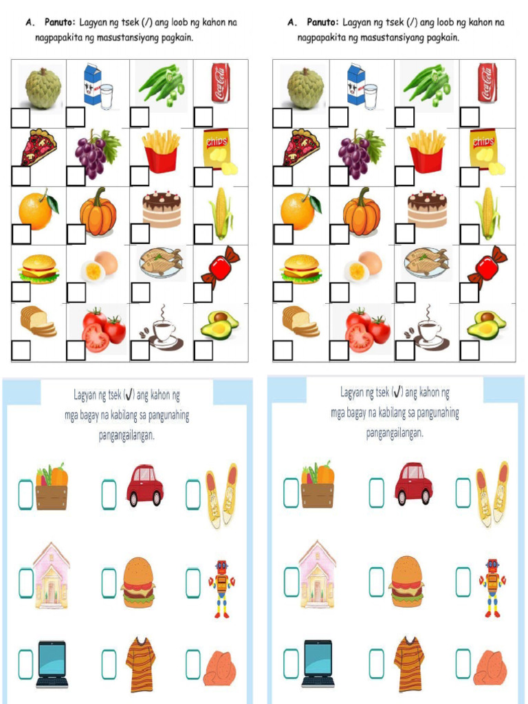 Basic Needs Worksheets | PDF