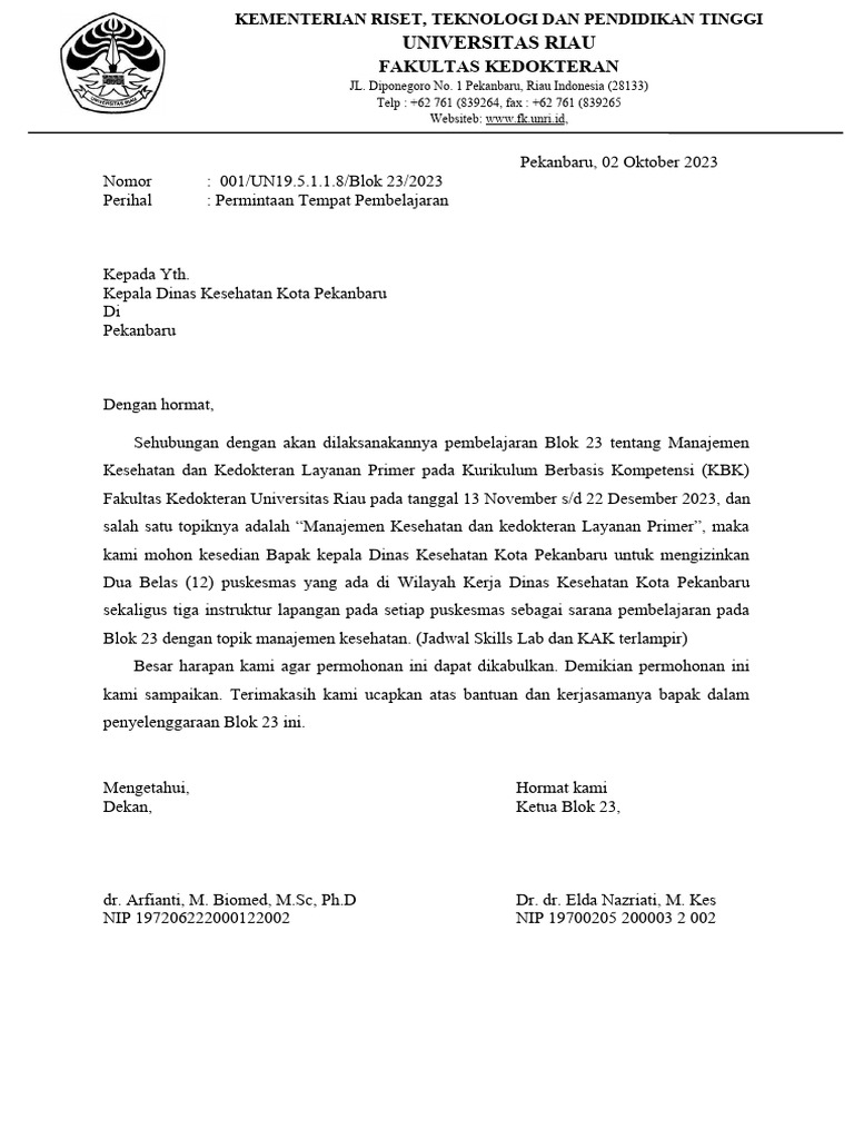 Surat Permintaan Dinkes | PDF | Kesehatan Holistik Surat Permintaan Dinkes | PDF | Kesehatan Holistik