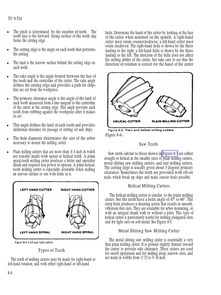 ch8 4 | PDF | Helix | Metalworking