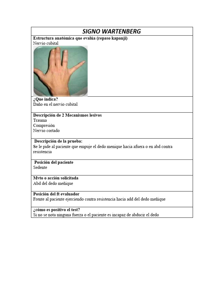 Signo Wartenberg | PDF