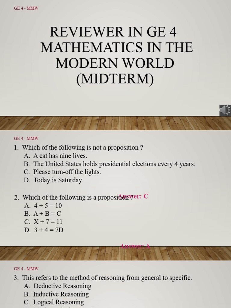GE 4 MMW Reviewer Autosaved | PDF | Sample Size Determination | Sampling (Statistics)