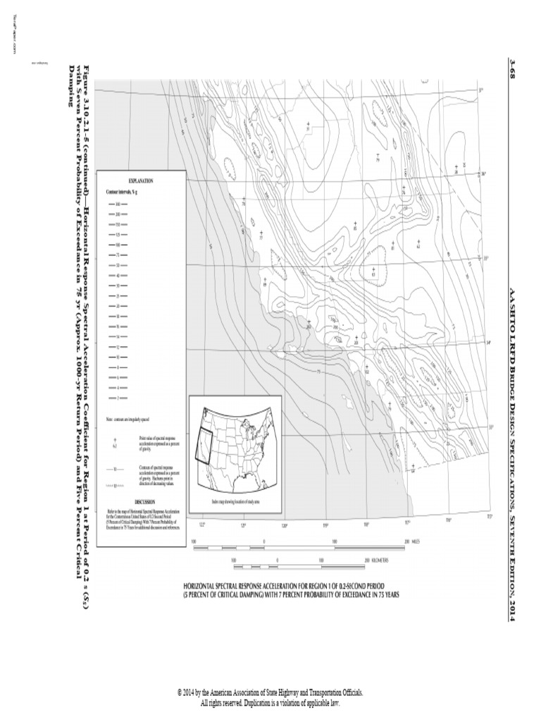 AASHTO Parts Wind Map | PDF | Seismology | Applied And ...