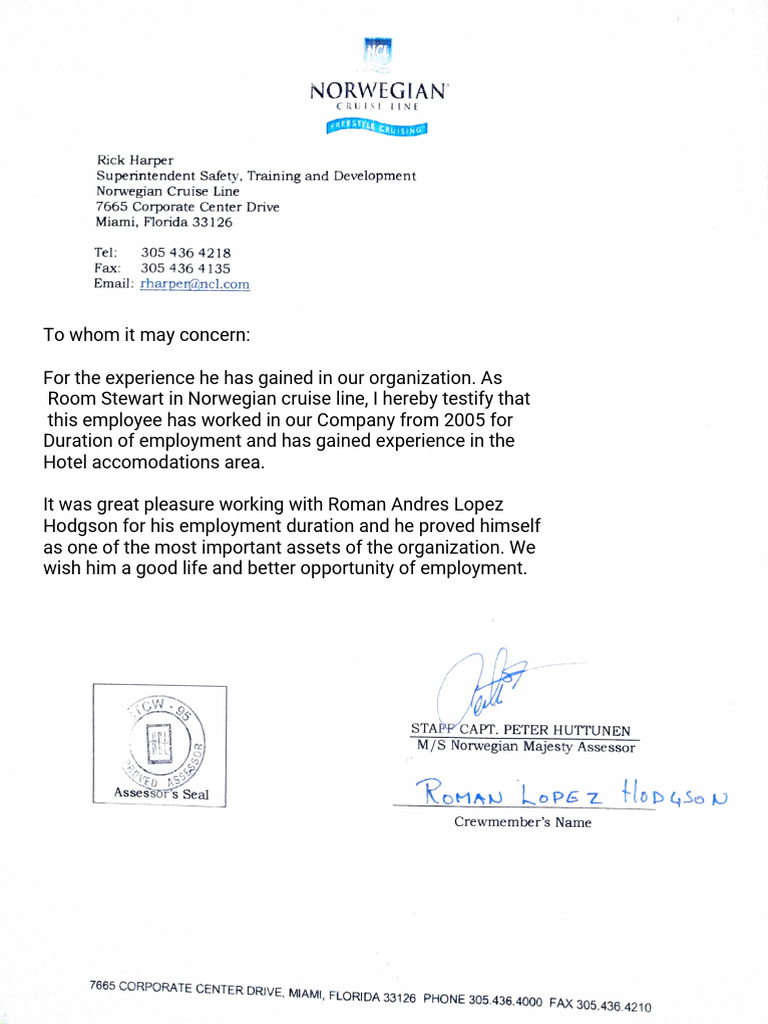 Recommendation Letter - Edited | PDF