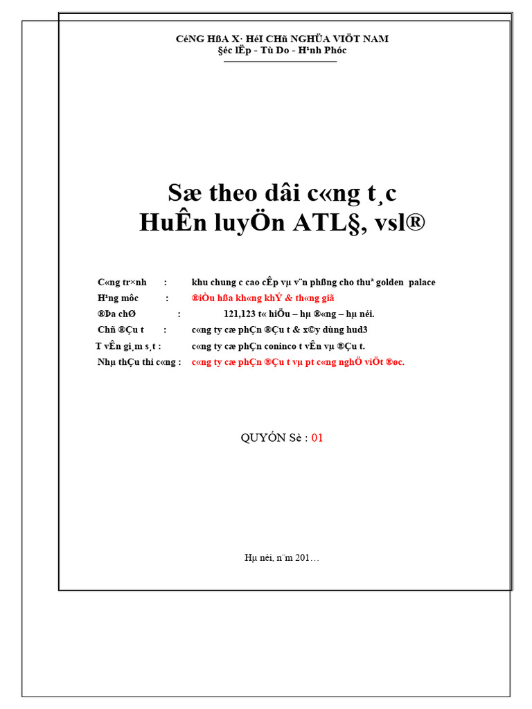 Bia So Tay ATLD | PDF