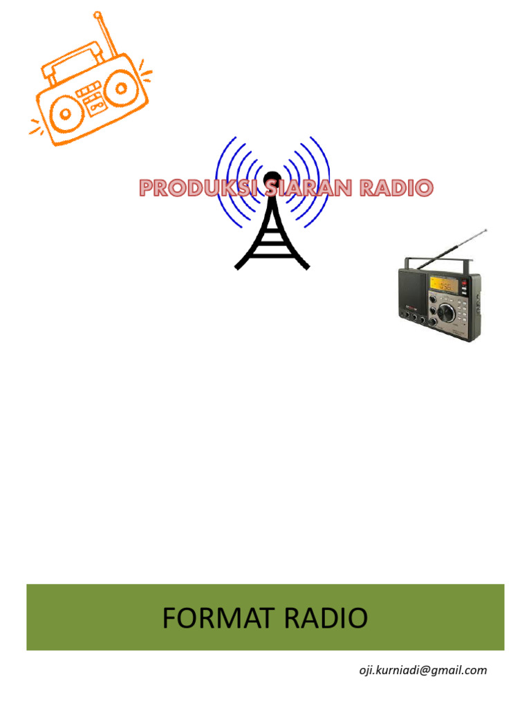 Radio Style Dan Format Radio | PDF