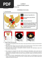 RINGKASAN MATERI Dan LKPD PPKN Simbol Dan Makna Sila Pancasila | PDF
