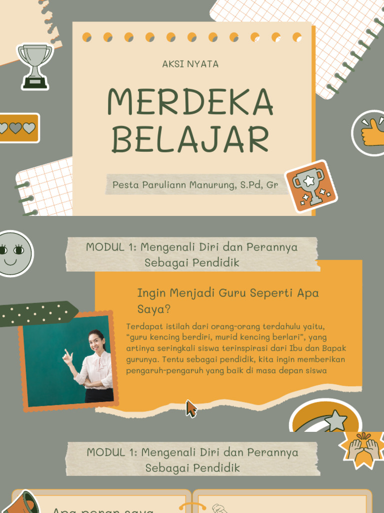Aksi Nyata Merdeka Belajar | PDF