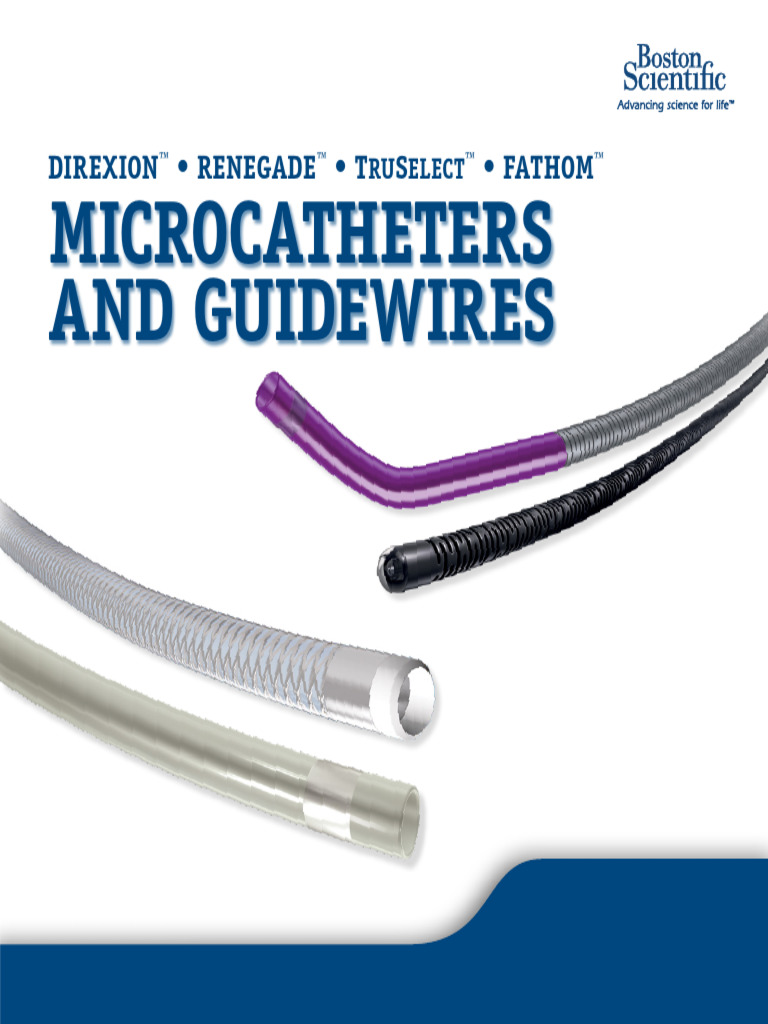 Microcatheter Guidewire Brochure | PDF | Thrombosis | Stroke