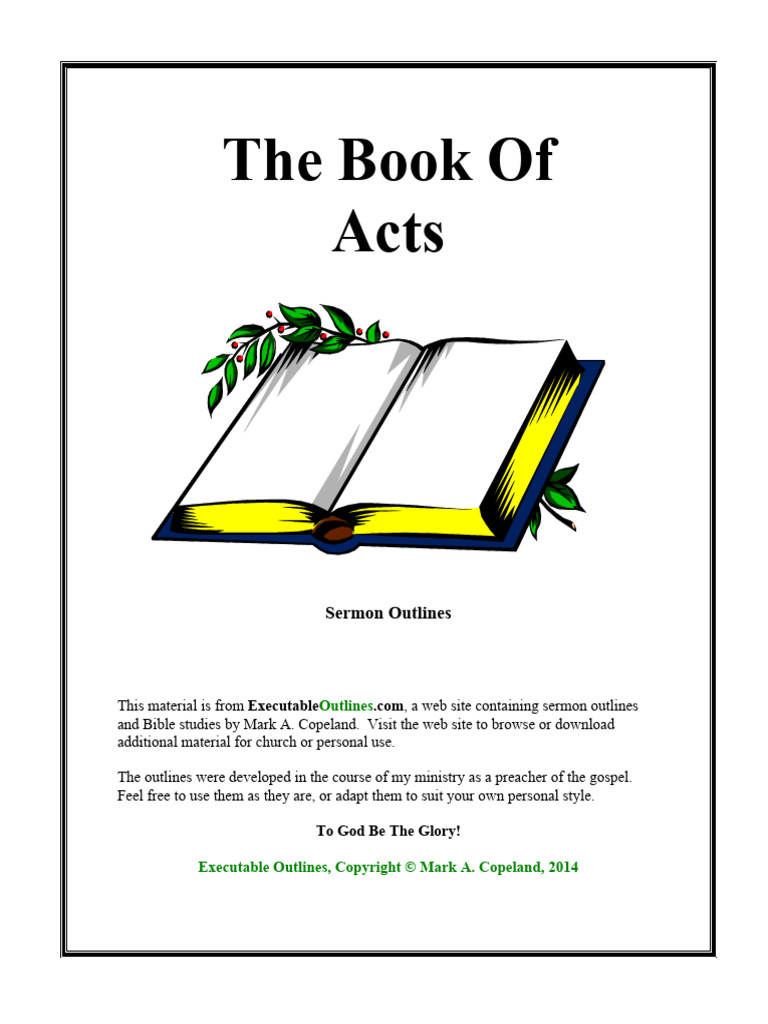 Acts So | PDF | Jesus | Acts Of The Apostles