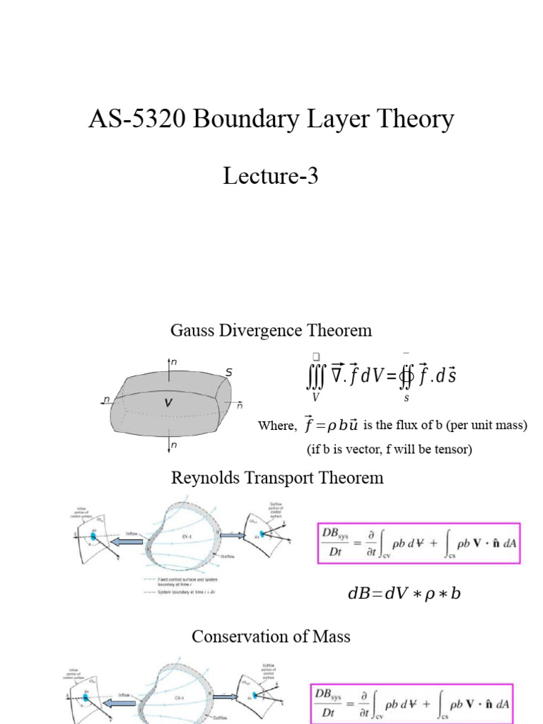 Lec 3 | PDF | Fluid Dynamics | Physics