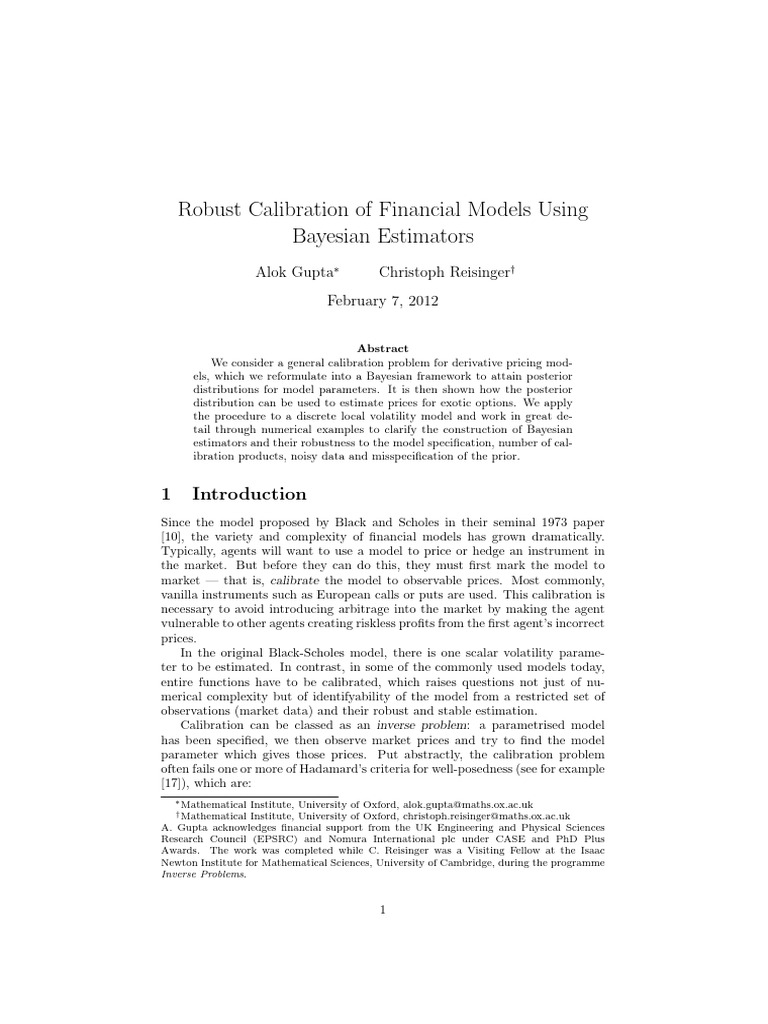 Bayesian Estimator | Download Free PDF | Bayesian Inference ... Bayesian Estimator | Download Free PDF | Bayesian Inference ...