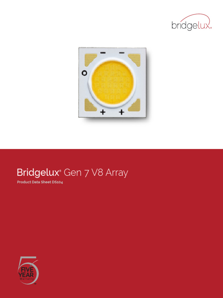 LEDchip 1-M500254B M500255B M500256B Bridgelux DS104 V8 Gen 7 Array ...