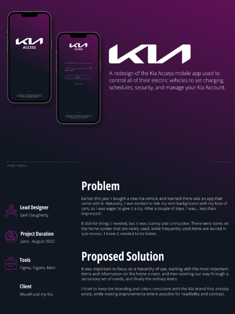 Kia Access Case Study | PDF