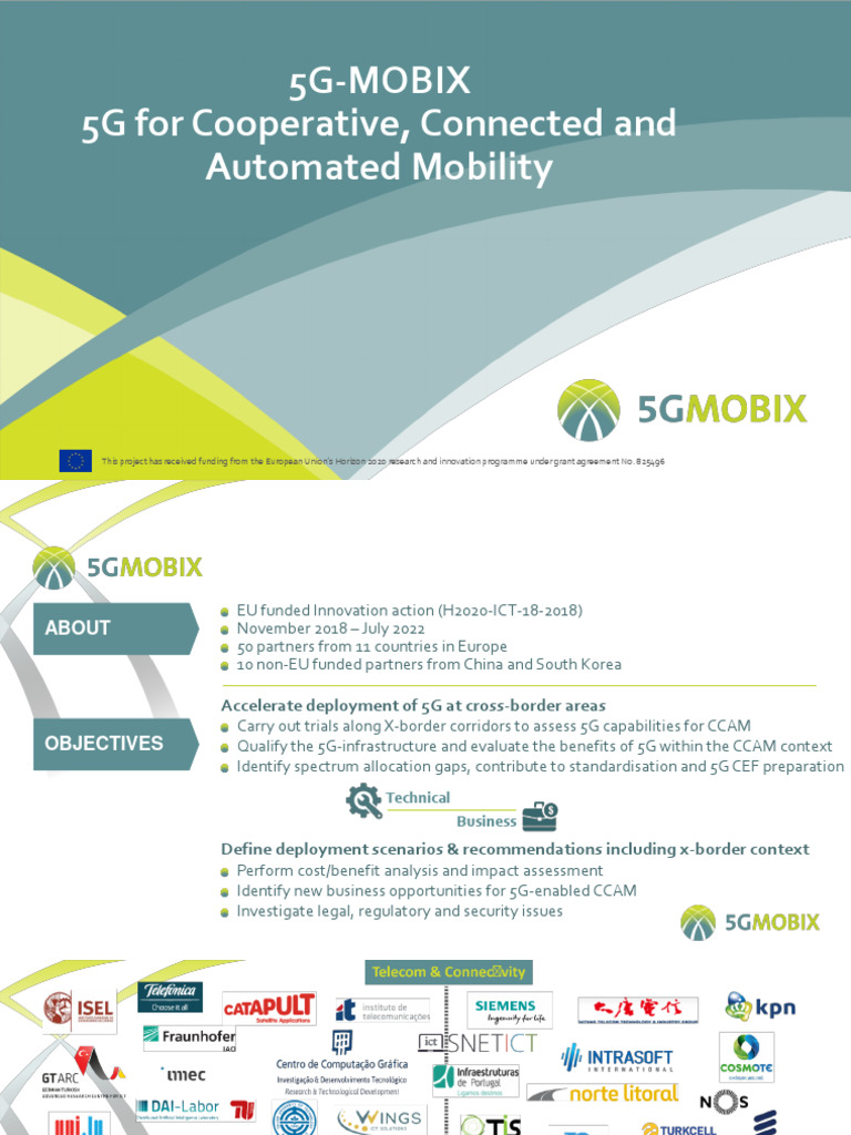 5G MOBIX Presentation v07 | PDF | Computer Network | Cloud Computing