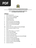Laboratory Reagents Comprehensive List | PDF