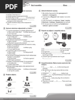 Focus 2 Second Edition Test Unit 1 Testy Język | PDF