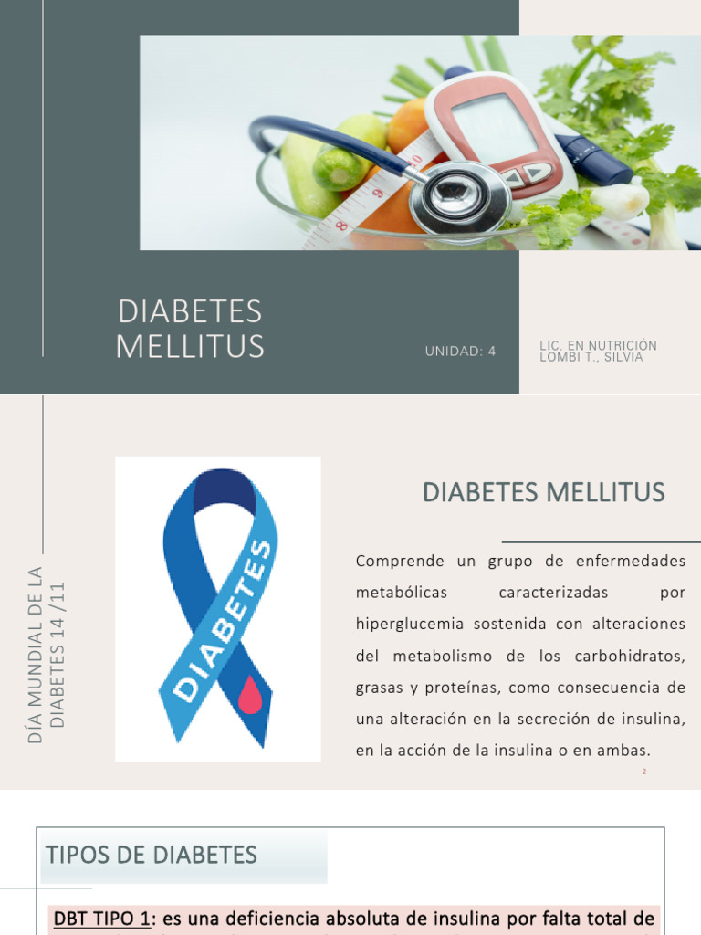 Diabetes Mellitus: Control y Complicaciones | PDF | Diabetes | Insulina