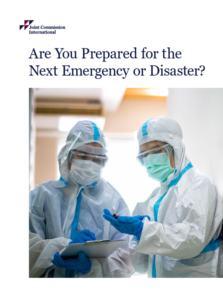 Emergency Brochure | PDF | Emergency Management | Joint Commission