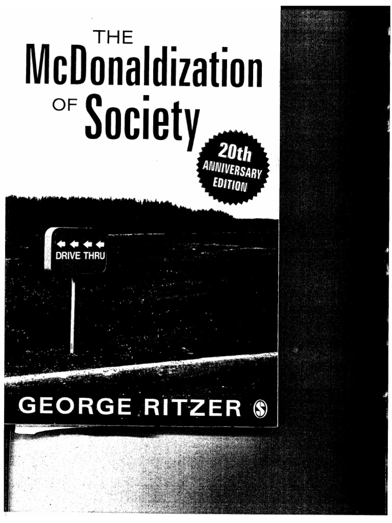 Mcdonaldization | PDF