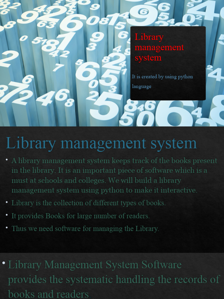 Library Management | PDF