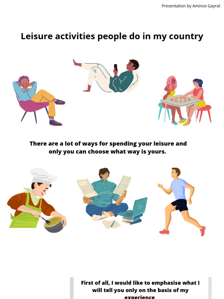 Leisure Activities | PDF