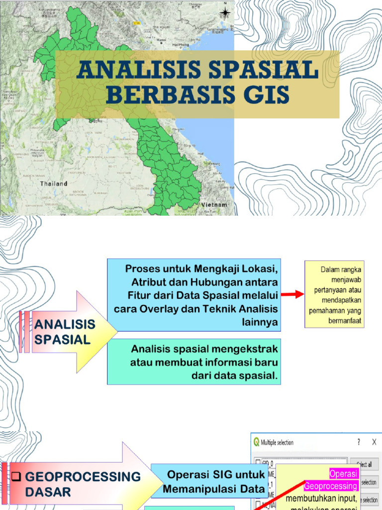 01 - 6 Analisis Spasial Berbasis GIS | PDF