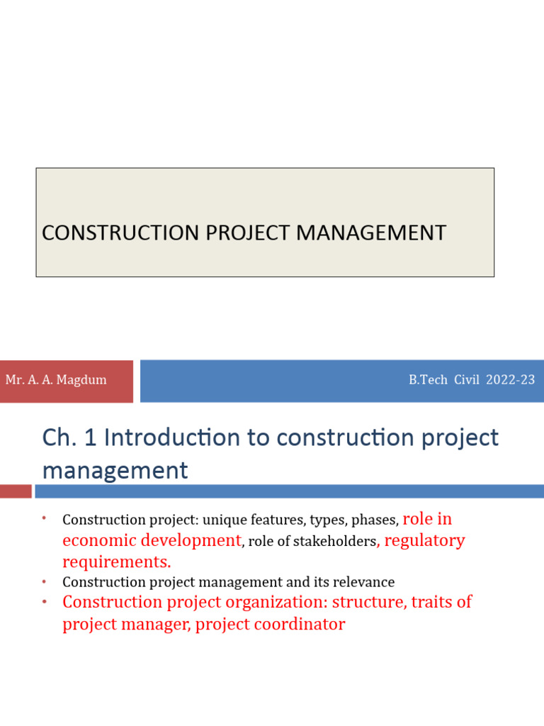 Introduction To CPM-1 | Download Free PDF | Project Management | Construction Management
