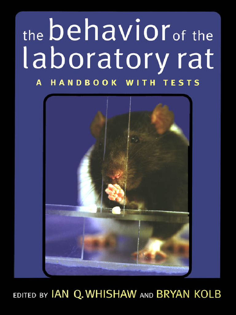 Behavior of The Laboratory Rat - A Handbook With Tests (2004) | PDF ...