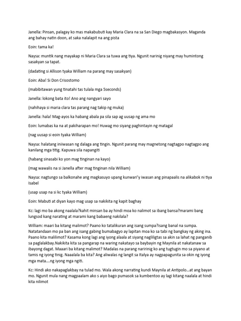 Filipino Roleplay | PDF