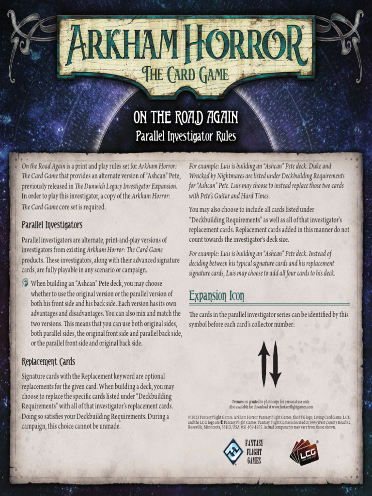 Ashcan On The Road Again Challenge Scenario | PDF | Tabletop Games ...