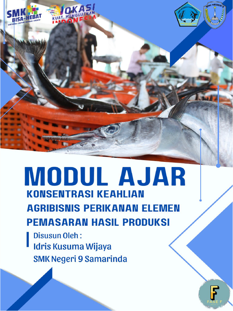 Modul Pemasaran Hasil Produksi - Fase F Idris | PDF
