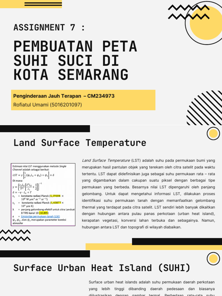 Rofiatul Umami - 5016201097 - Peta SUHI Dan SUCI | PDF