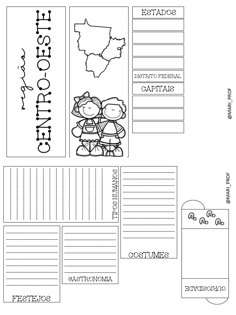 LAPBOOK Região Centro Oeste | PDF | Negócios