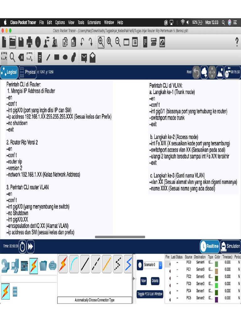 Codingan Untuk Vlan | PDF