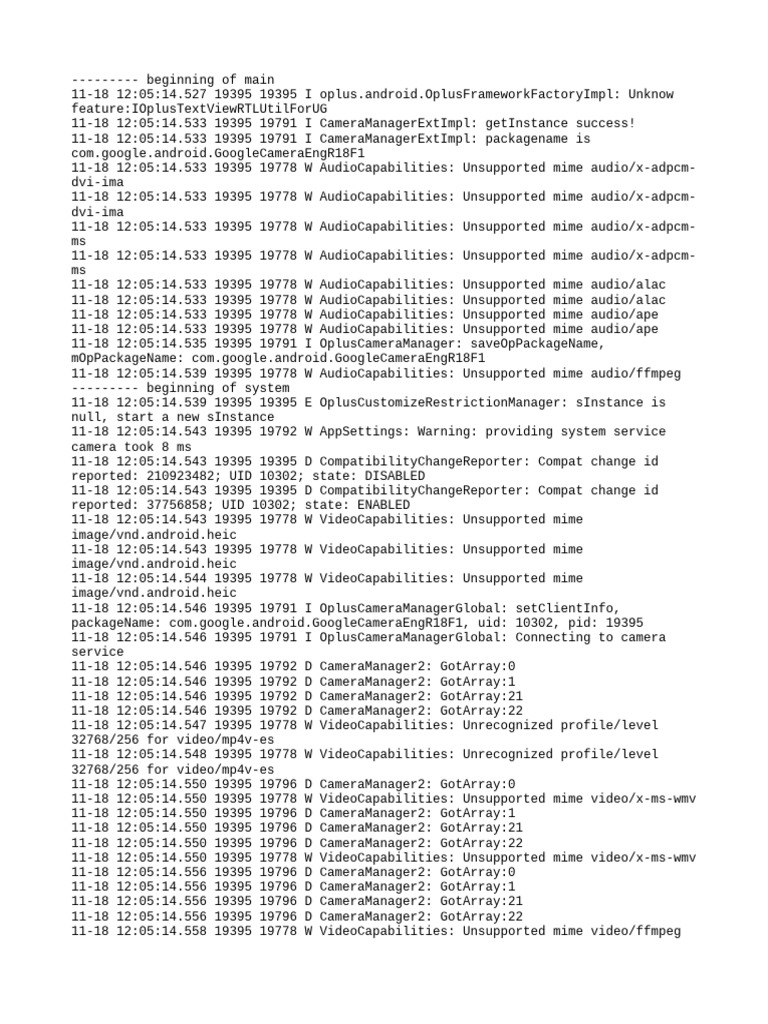 Logcat 1700283914447 | PDF | Computing | Computer Architecture