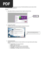 Penginputan Data Transaksi Pada Myob | PDF | Pengelolaan Keuangan & Uang