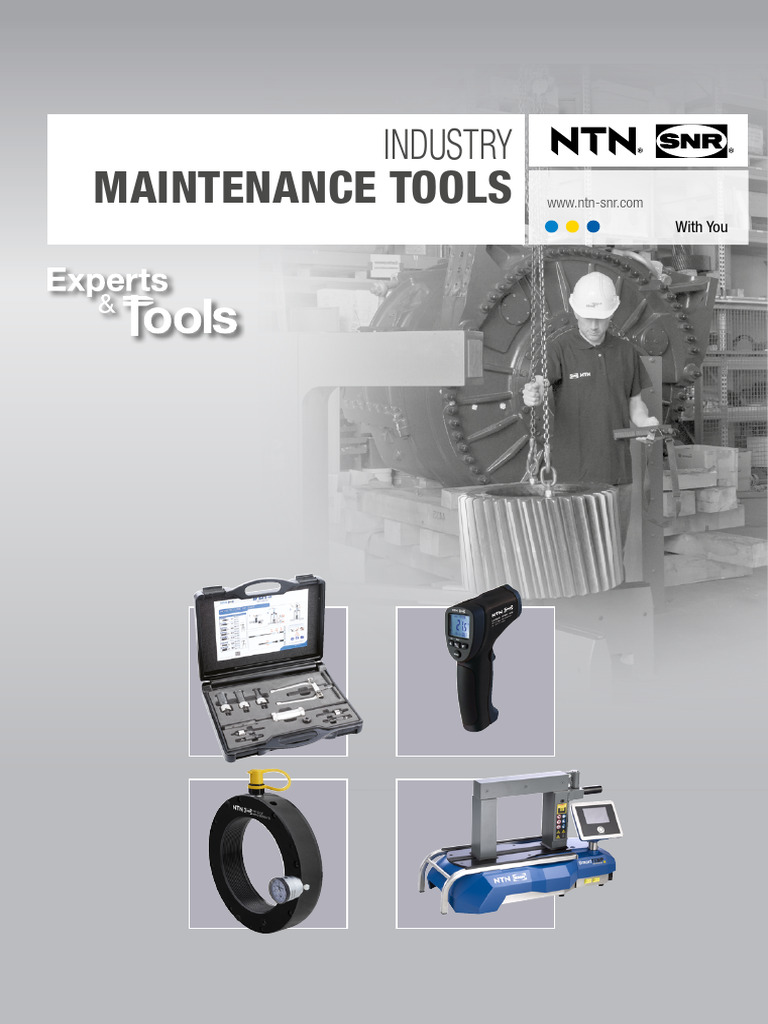MAINTENANCE TOOLS NTN SNR New | PDF | Bearing (Mechanical) | Transformer