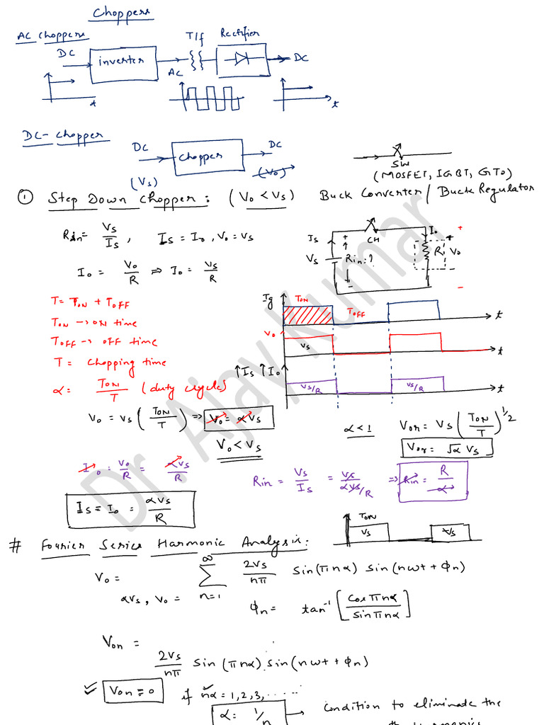 Power Electronics Unit IV | PDF