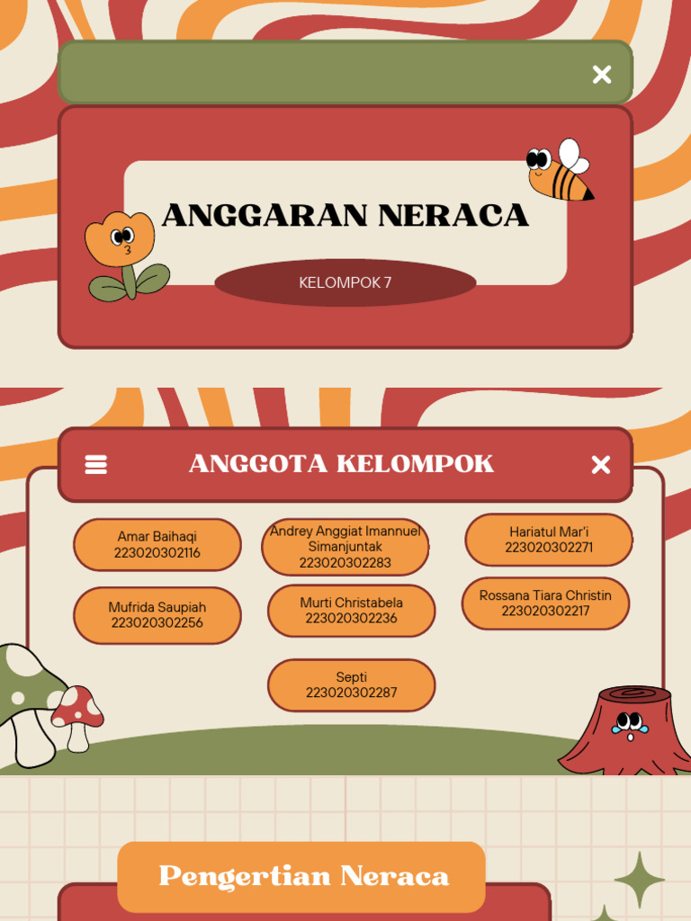 Kelompok 7-Anggaran Neraca | PDF